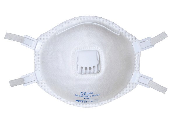 P3 DISPOSABLE VALVED DOLOMITE MASKS (X10) | SAFEAID