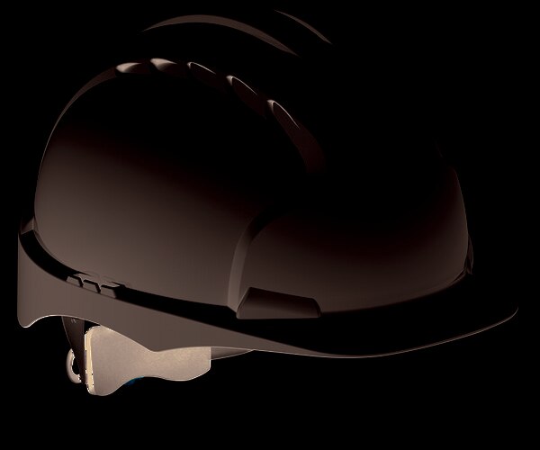 JSP EVO3 VENTED HARD HAT WHEEL RATCHET - C/W FIRST AIDER HELMET STICKER ...