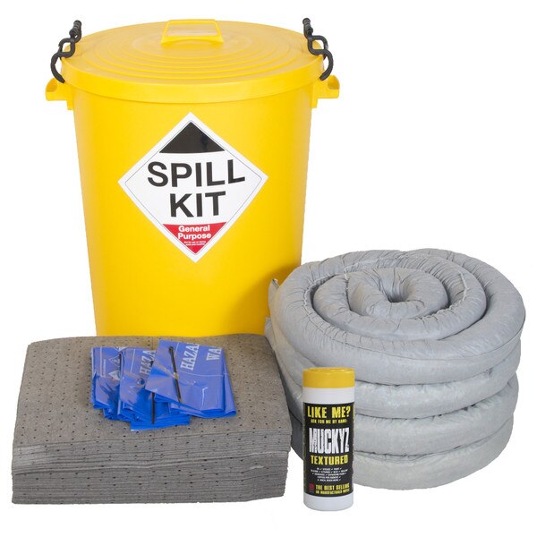 MAINTENANCE SPILL KIT IN BIN - 90 LTR | SAFEAID