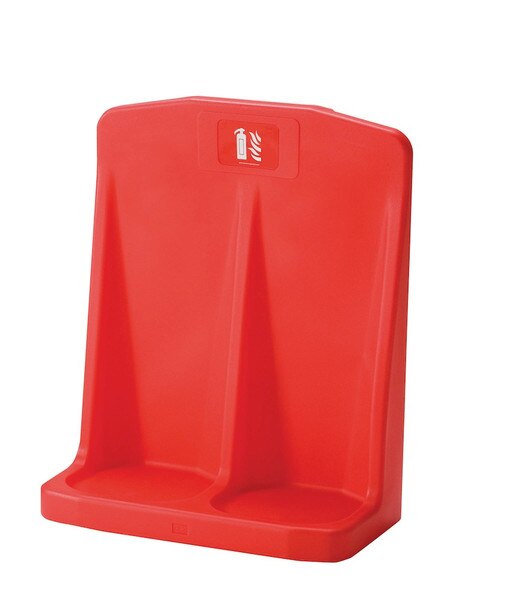 DOUBLE FIRE EXTINGUISHER STAND | SAFEAID