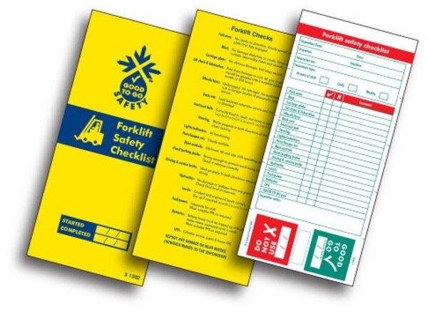 FORKLIFT CHECK BOOK | SAFEAID