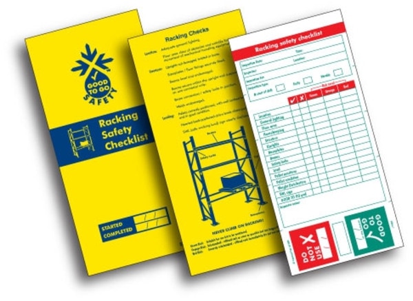 RACKING CHECK BOOK | SAFEAID