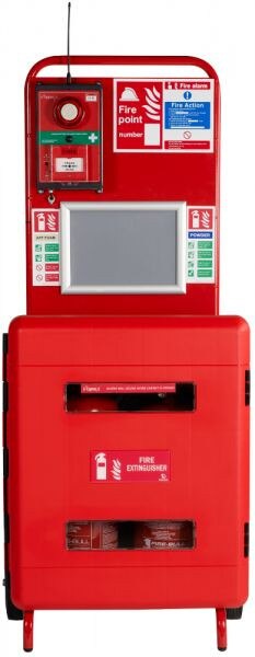 FIRST RESPONDER STATION - FIRE SAFETY C/W FIRST AID ALERT | SAFEAID