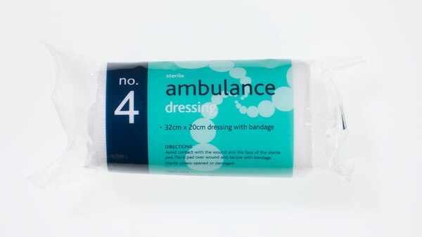 EXTRA LARGE NO. 4 AMBULANCE DRESSING | SAFEAID
