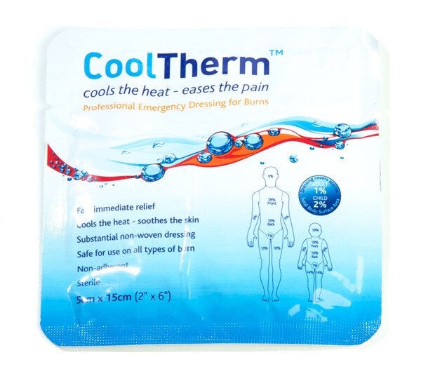COOLTHERM EMERGENCY BURN DRESSING 5CM X 15CM | SAFEAID