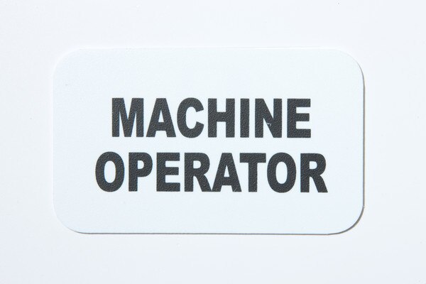 QUICKBAND MACHINE OPERATOR ARMBAND INSERT | SAFEAID