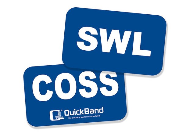 QUICKBAND SWL/COSS DOUBLE SIDED COMBINATION INSERT (SWL 1) | SAFEAID