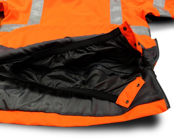 HARKIE INNOVATION 2 SMOCK - ORANGE - C/W QTS FRONT & BACK LOGO | SAFEAID