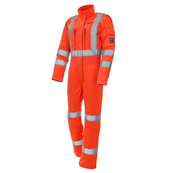 PROGARM 4692 LADIES HI-VIZ PROGARM FR/AS/ARC RAIL COVERALL - C/W ...