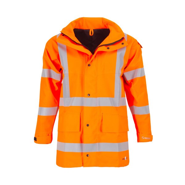 GORE-TEX® BREATHABLE RAIL COAT - C/W BHC FRONT & BACK LOGOS | SAFEAID